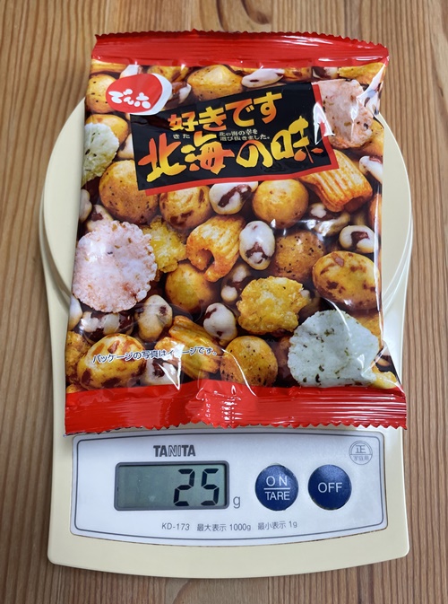 25gはどれくらい？封筒、硬貨や食べ物 身近なものでの例え